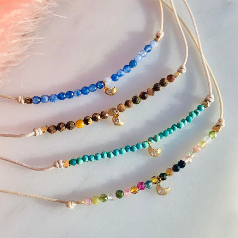 Crescent Moon Bracelet - KAMARIA